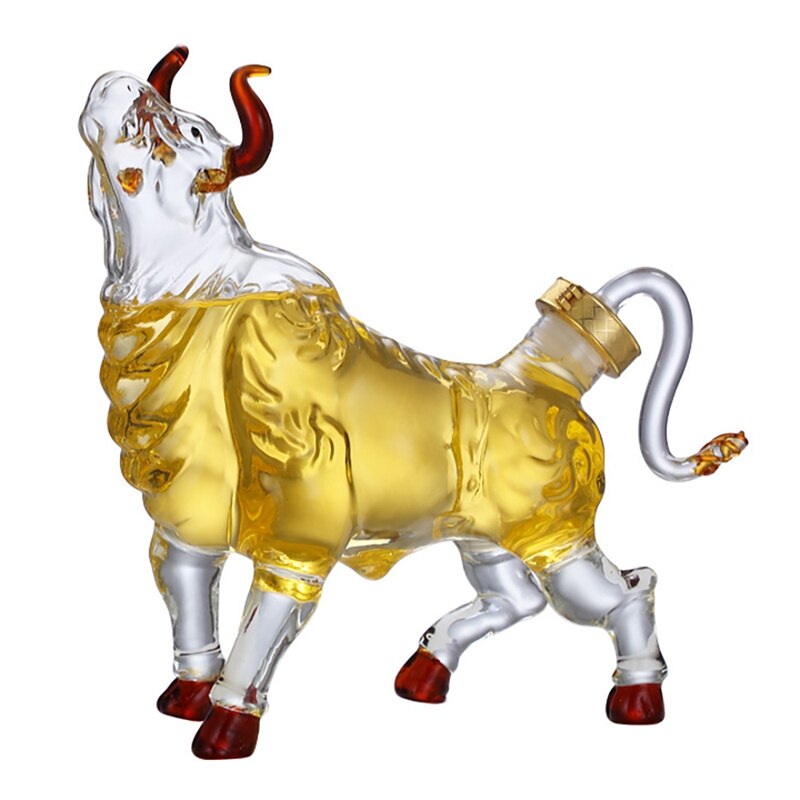 1Pcs Animal Bottle Handmade Glass Liquor Bottle Gl... – Grandado