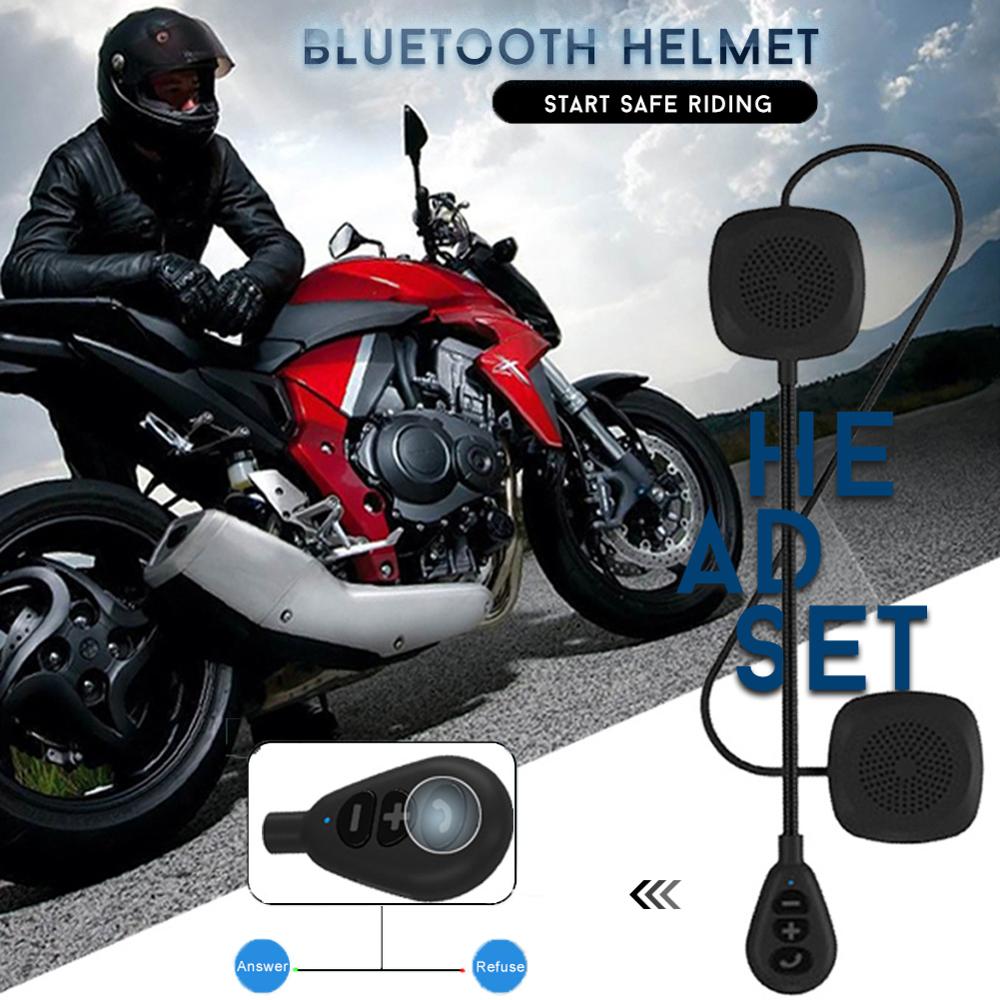 5th generations motorcykelhjälm headset trådlös bl... – Grandado