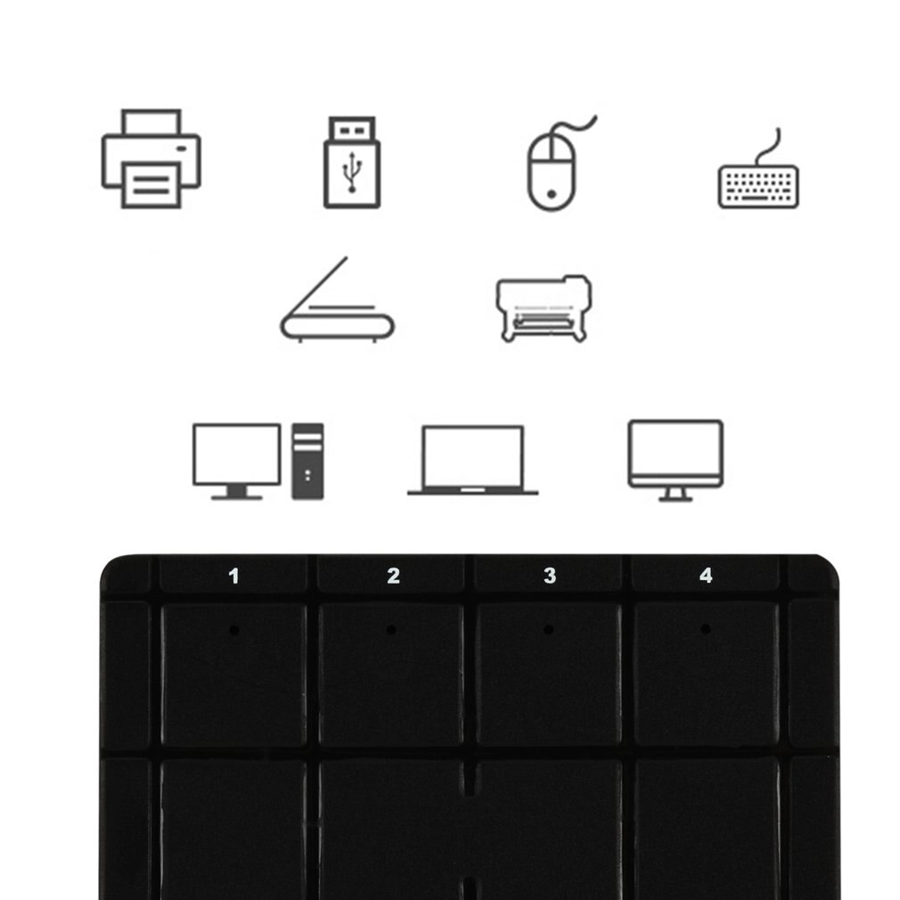 USB2.0 Peripheral Switch Sharing Switch Box Adapte... – Grandado