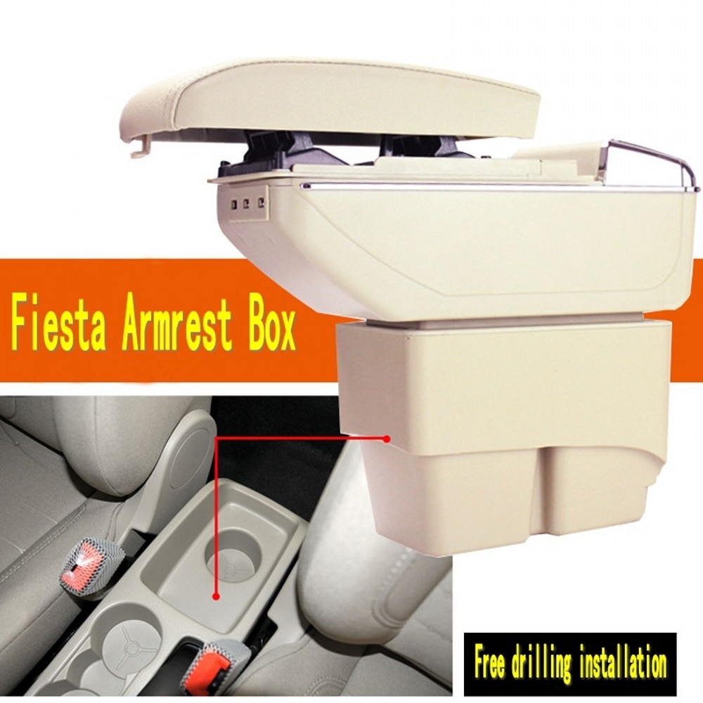 For Fiesta 3 MK7 armrest box – Grandado