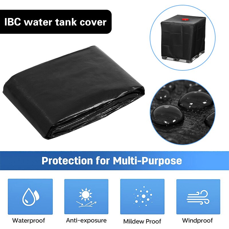 IBC Tote Cover Water Tank Protective Cover 1000L O... – Vicedeal