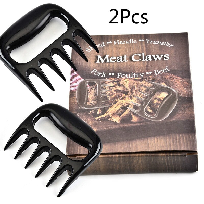 2 Stuks Vlees Shredder Barbecue Vork Bear Claw Vle... – Grandado