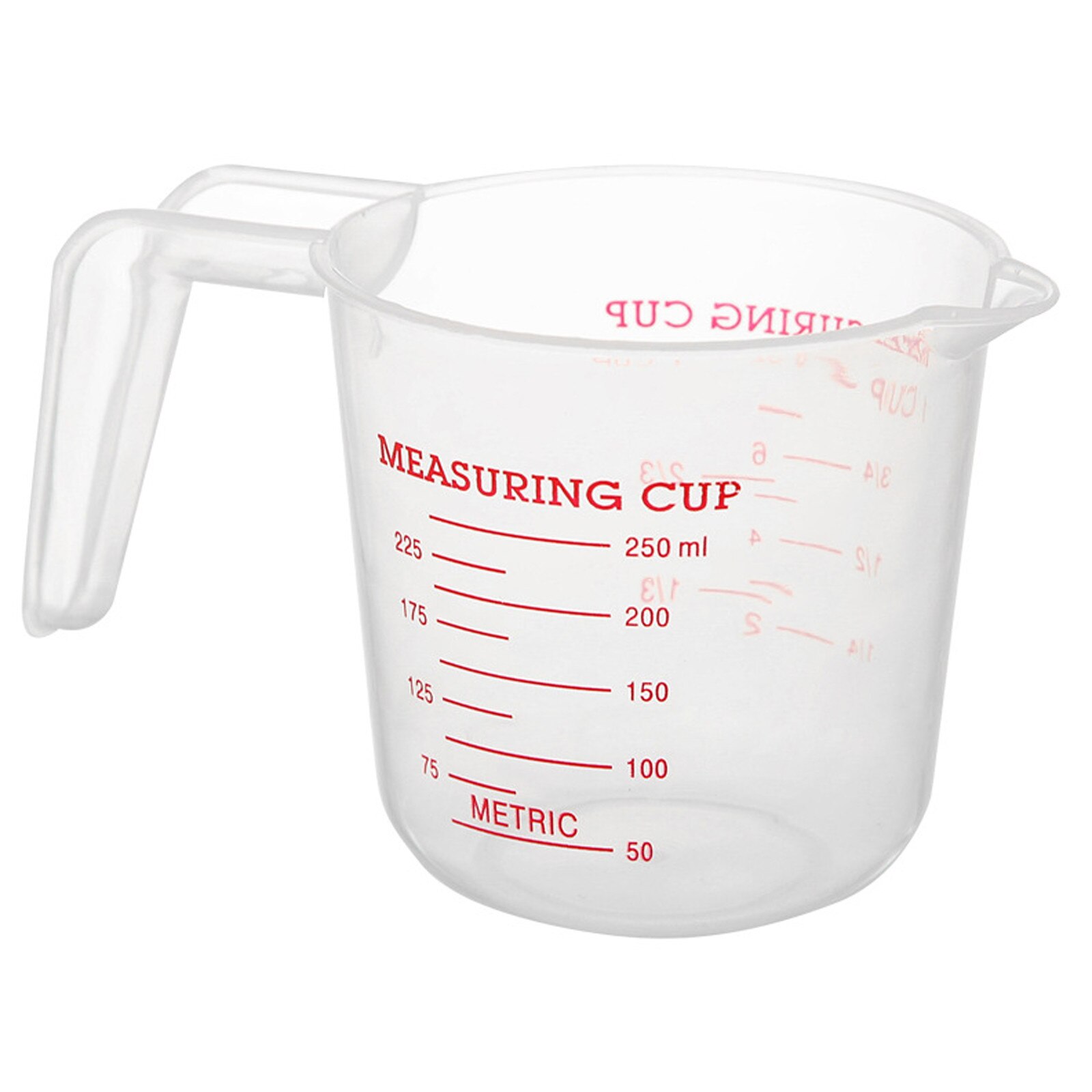 50-250ML ABS Plastic Measuring Cup With Handle Tra... – Grandado