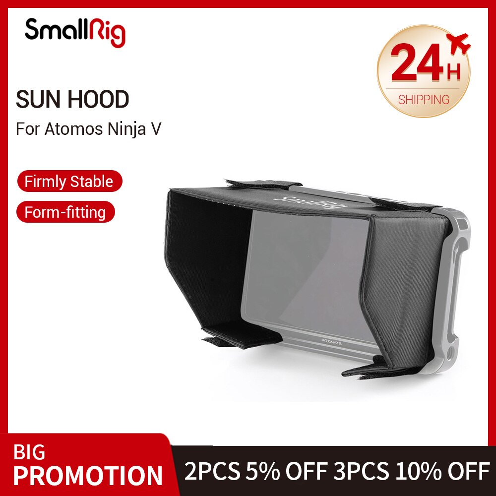SmallRig Monitor Sun Hood para Atomos Ninja V 5 &q... – Grandado