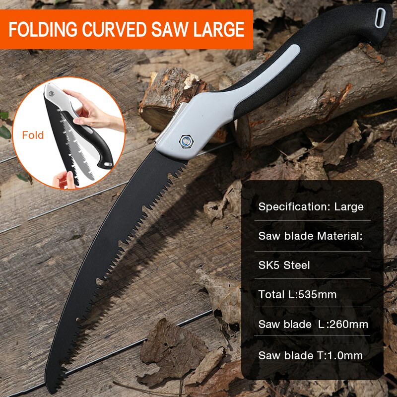 Camping Foldable Saw SK5 Portable Secateurs Garden... – Grandado