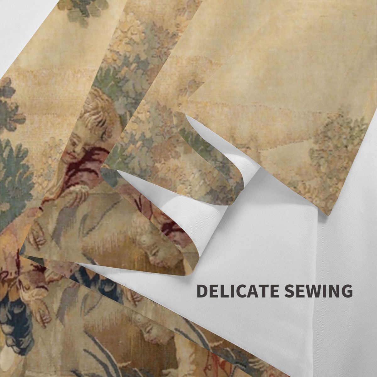 Aubusson Antique French Print Tapestry Bohemian Wa... – Grandado