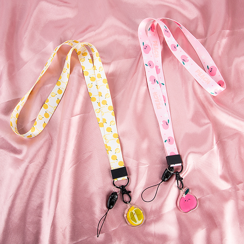 Cute Fruit Lanyard For Keys Phone Straps ID Card P... – Vicedeal