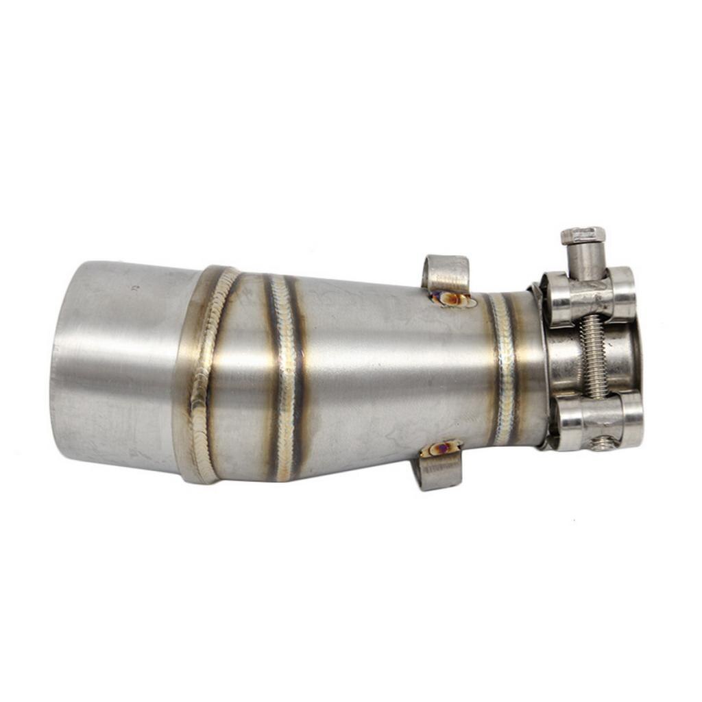 Motorcycle Exhaust Muffler Middle Pipe Connector A... – Grandado