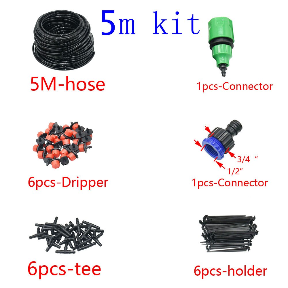 50M-5M DIY Drip Irrigation System Automatic Wateri... – Vicedeal