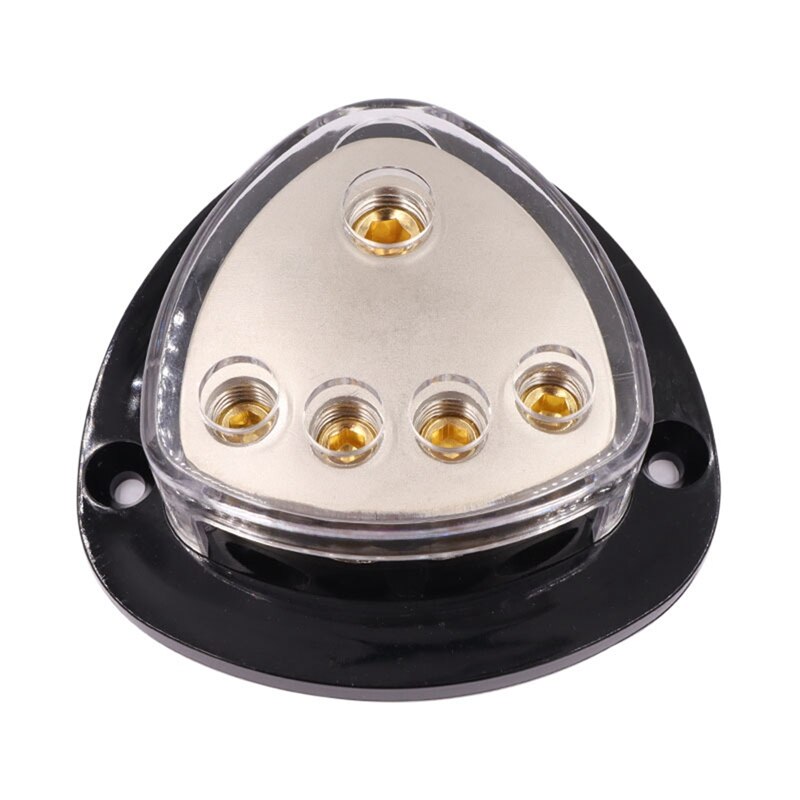 4 Way Car Audio Power/Ground Distribution Block Mo... – Grandado