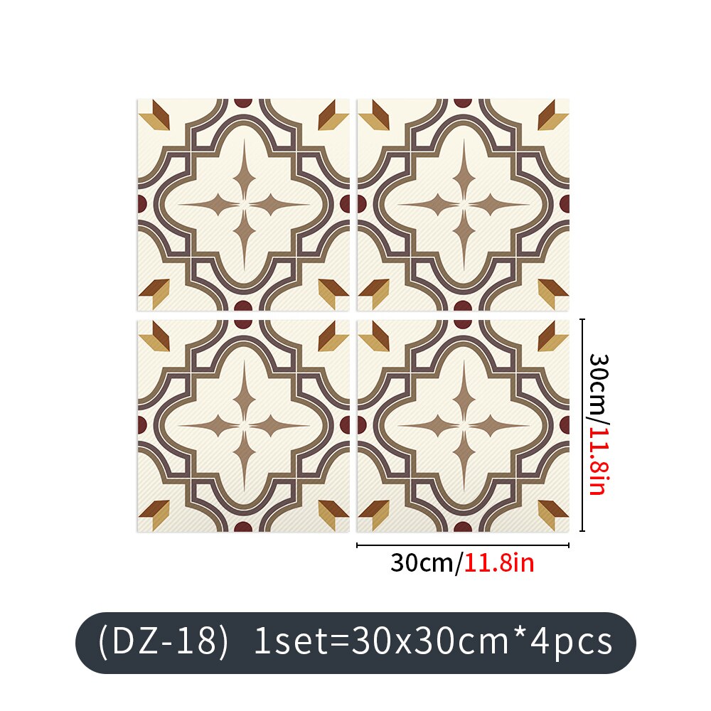 Nordic Style INS Adhesive Kitchen Bathroom Art Wal... – Grandado