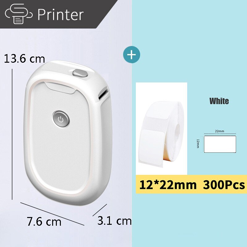 Wireless Label Printers With Stickers Bluetooth An... – Vicedeal