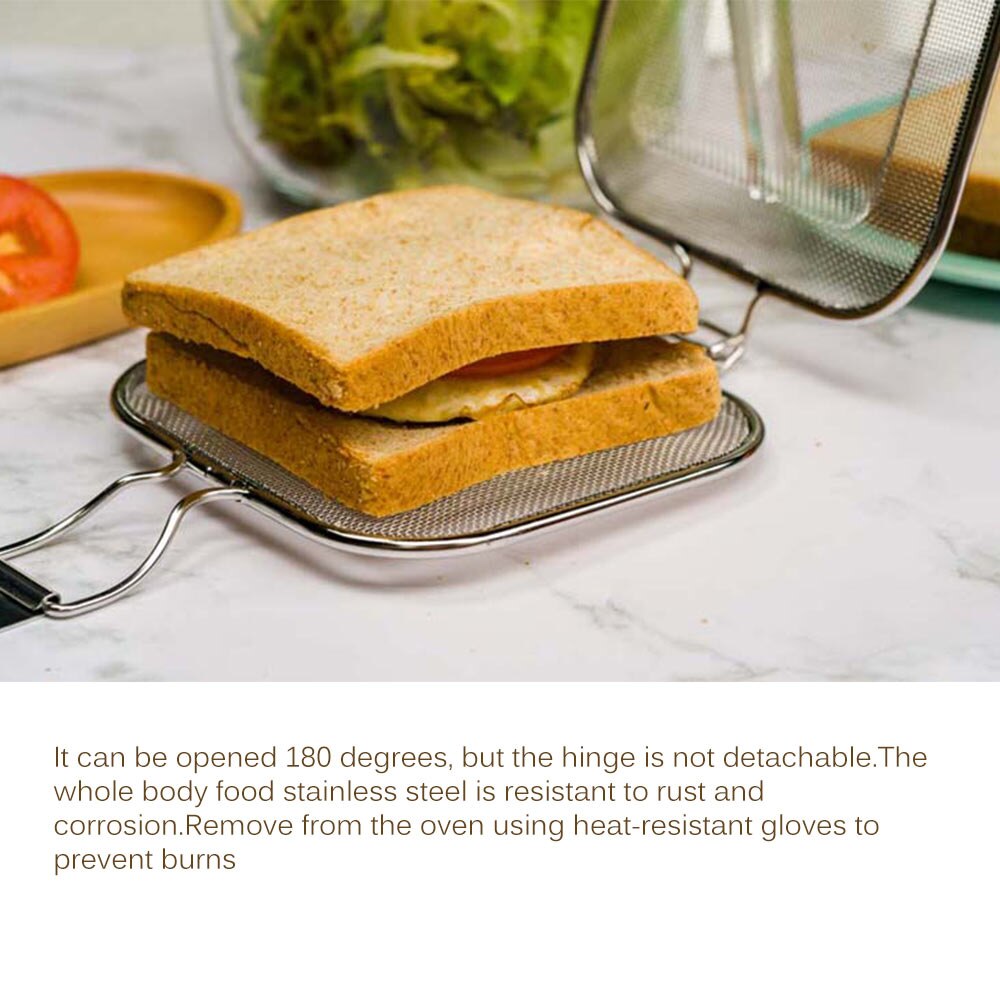 Sandwich Grill Stainless Steel Grill Bread Cooling... – Grandado