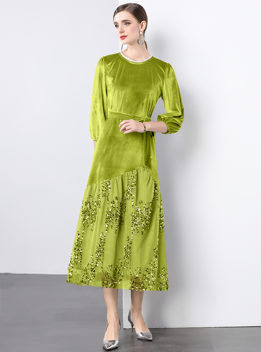French Socialite Women's Versatile Long Dress Autu... – Grandado