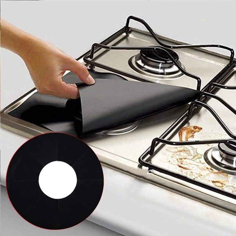 Gas Range Protectors Reusable Stove Burner Covers ... – Vicedeal