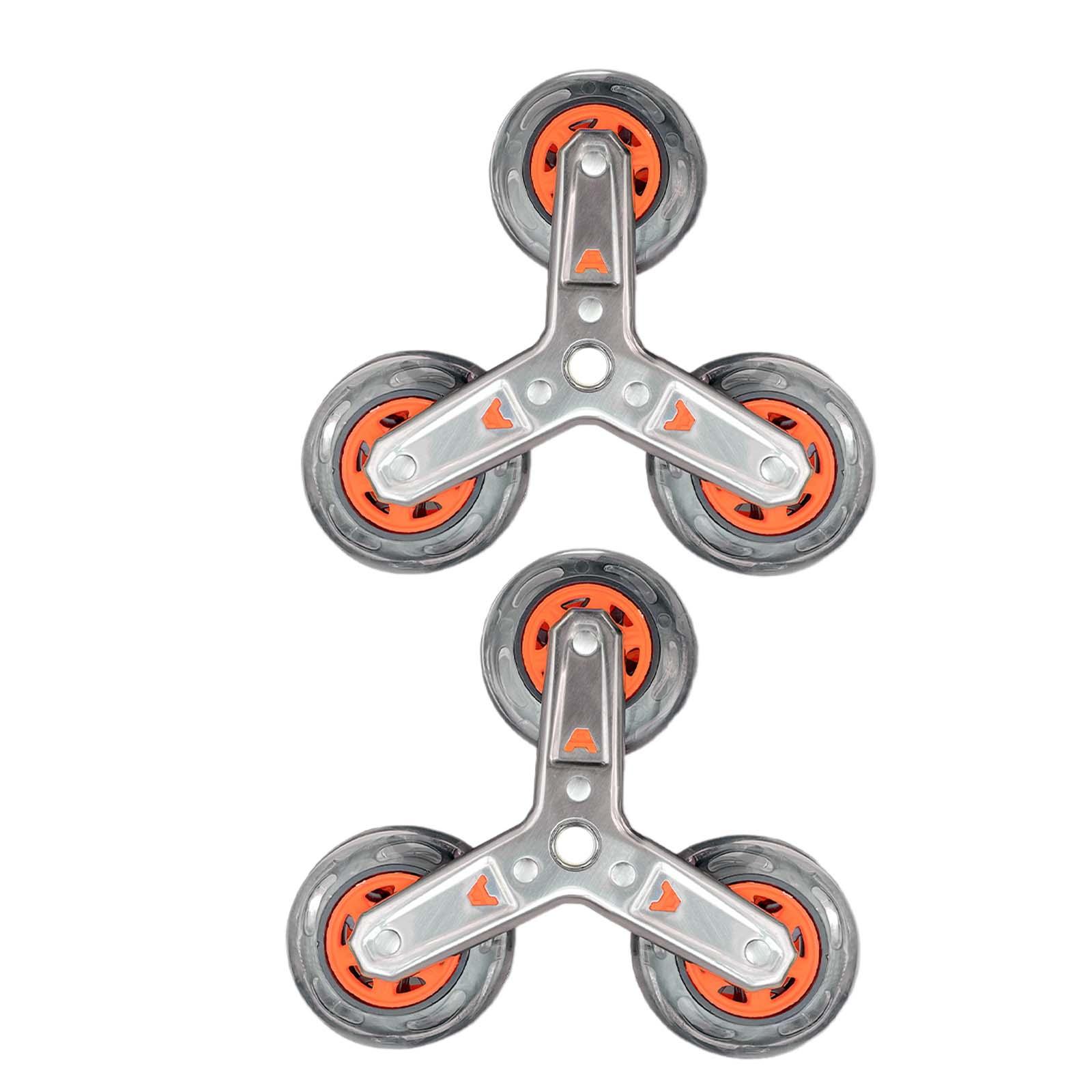 2 Stuks Trap Klimwielen Vervanging Trolley Driehoe... – Grandado