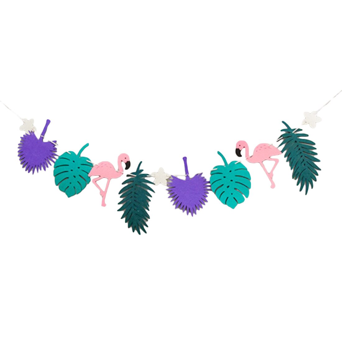 Flamingo and pineapple banner Bunting summer party... – Vicedeal