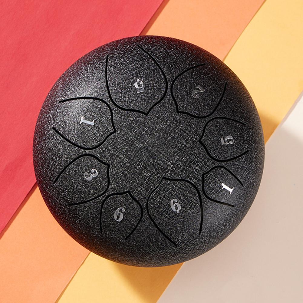 Carbon Steel 6-inch 8-tone Steel Tongue Drum For B... – Vicedeal
