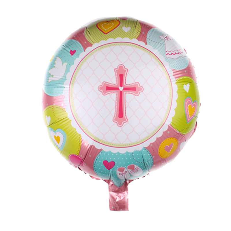 1pc Easter Cross Baptism Decor Foil Balloons Baby ... – Vicedeal