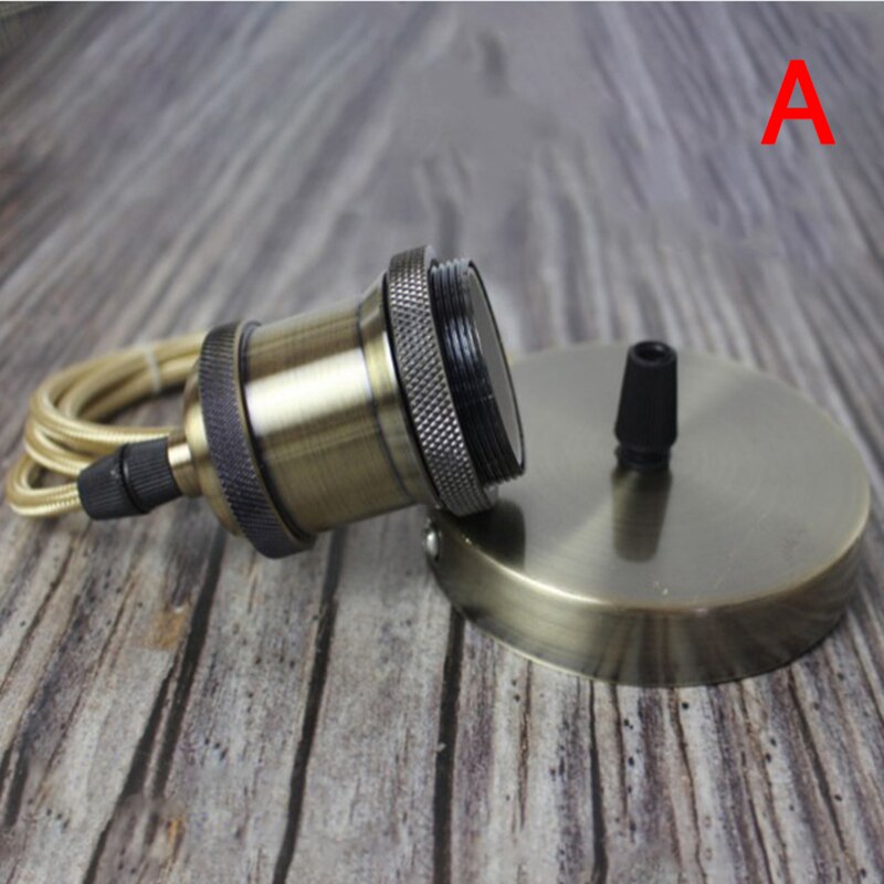 1PC E27 Vintage Lamp Ceiling Light Fitting Pendant... – Grandado