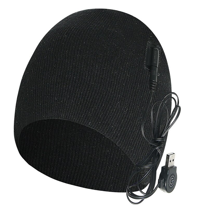 Washable Heated Hat Battery Heated Beanie Hat Elec... – Grandado