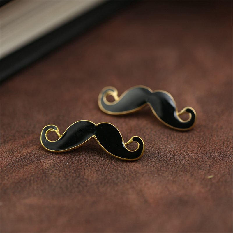 Moustache Beard Metal Brooch Pin for Men's Shirt B... – Vicedeal