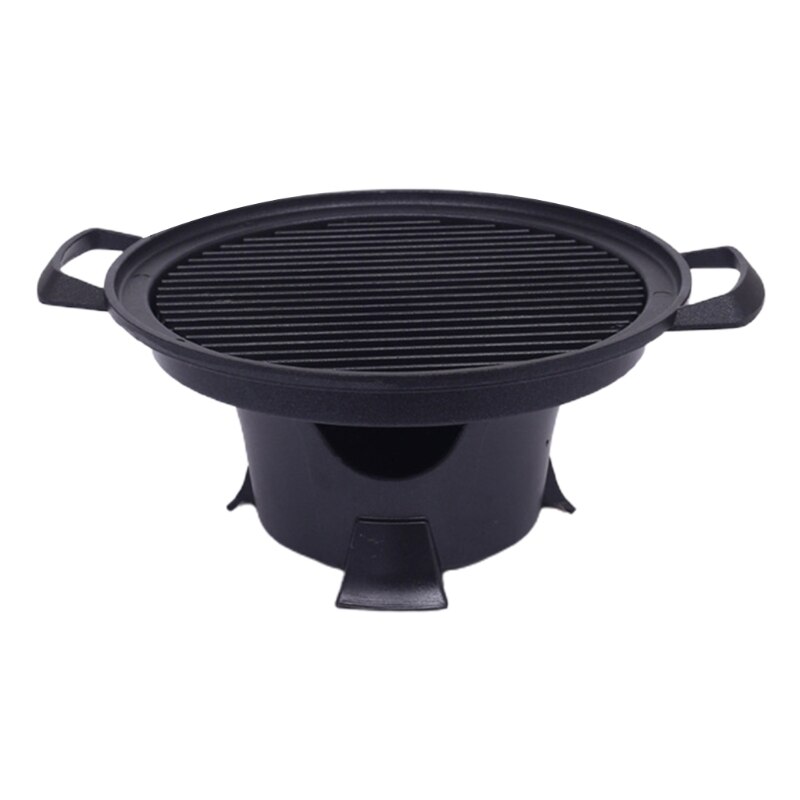 Home Simple Round Shaped BBQ Charcoal Grill Lightw... – Grandado
