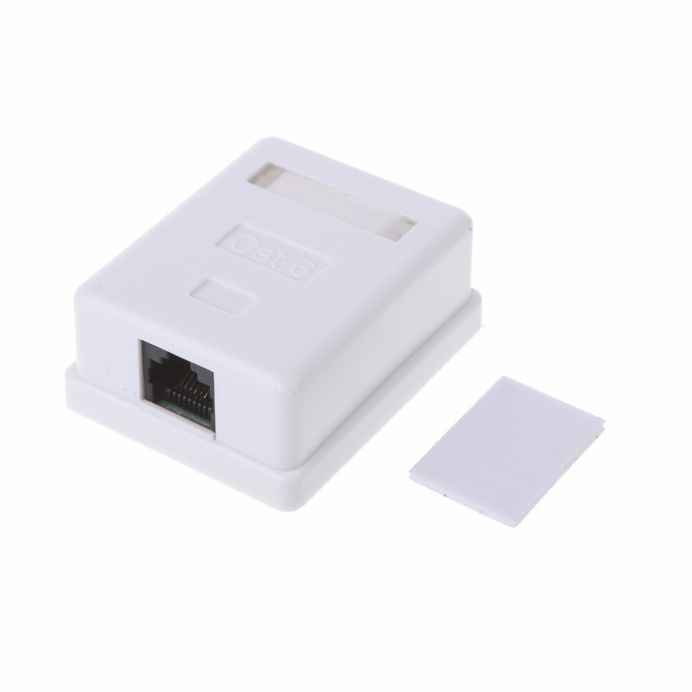 Cat6 RJ45 8P8C Wall Coupler Jack Adapter UTP Unshi... – Vicedeal