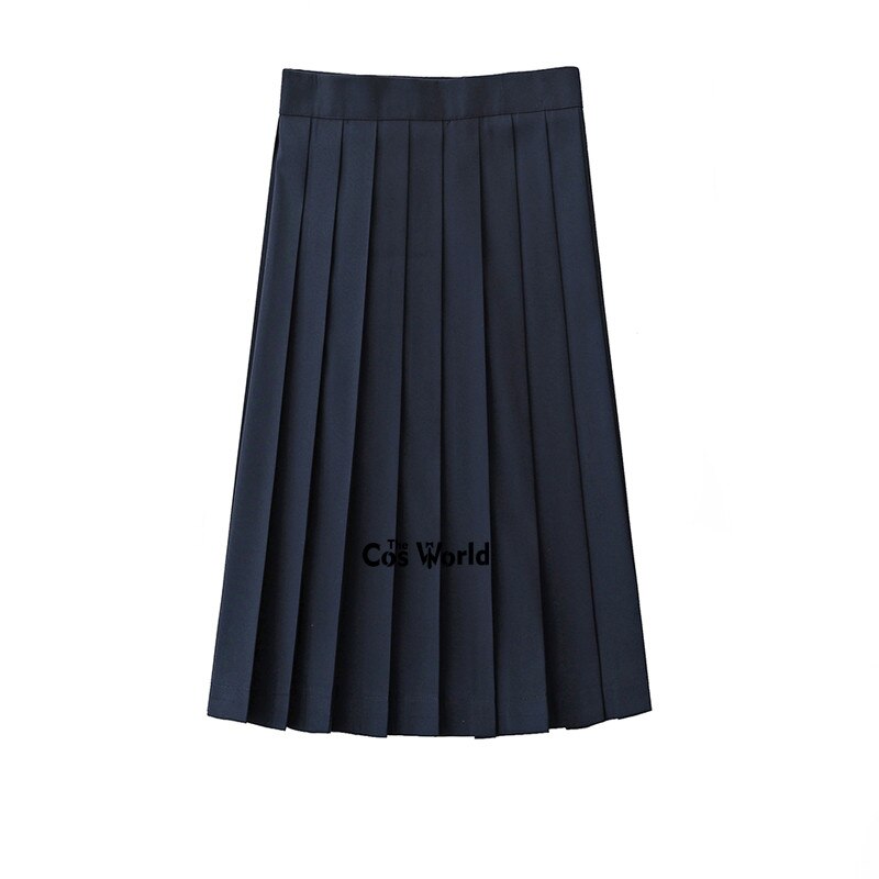 [Willow Leaf] Gray Navy Blue Summer Navy Sailor Su... – Grandado