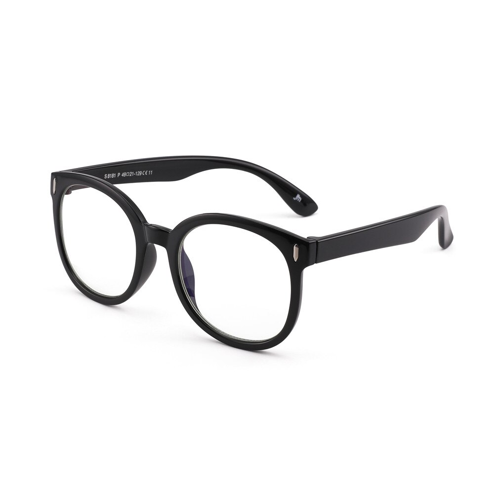 Oversized Kids Blauw Licht Blokkeren Glazen Ronde ... – Vicedeal