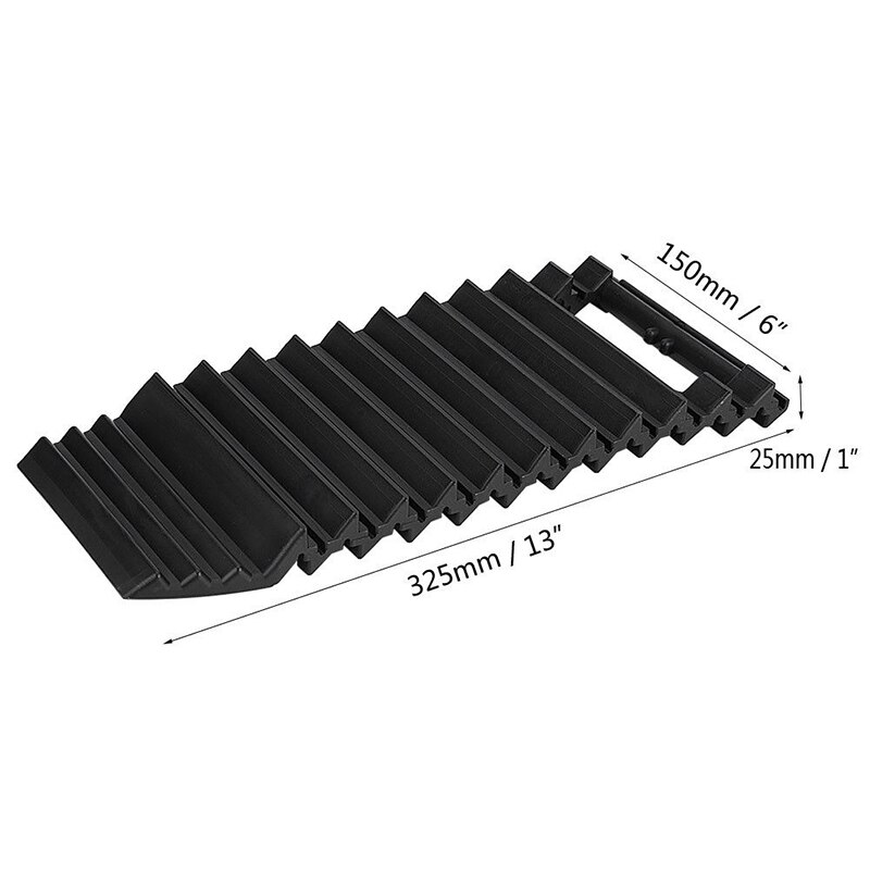 Auto Traction Mat Recovery Skid Resistance Board T... – Grandado