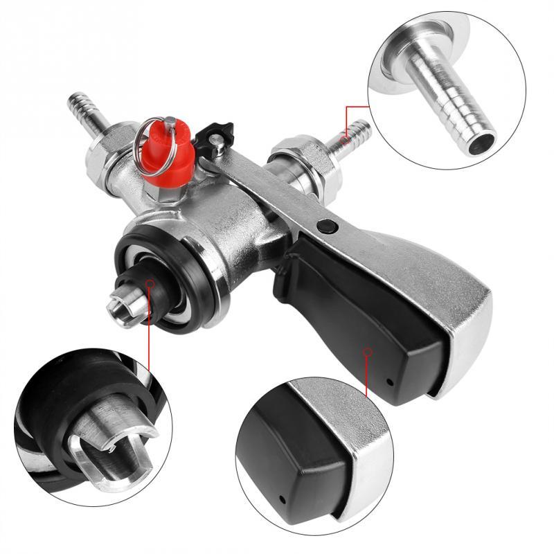 Stainless Steel S-type Keg Homebrew Beer Keg Tap C... – Grandado