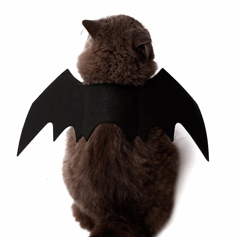 Halloween Pet Dog Cat Costumes Bat Wings Vampire B... – Grandado