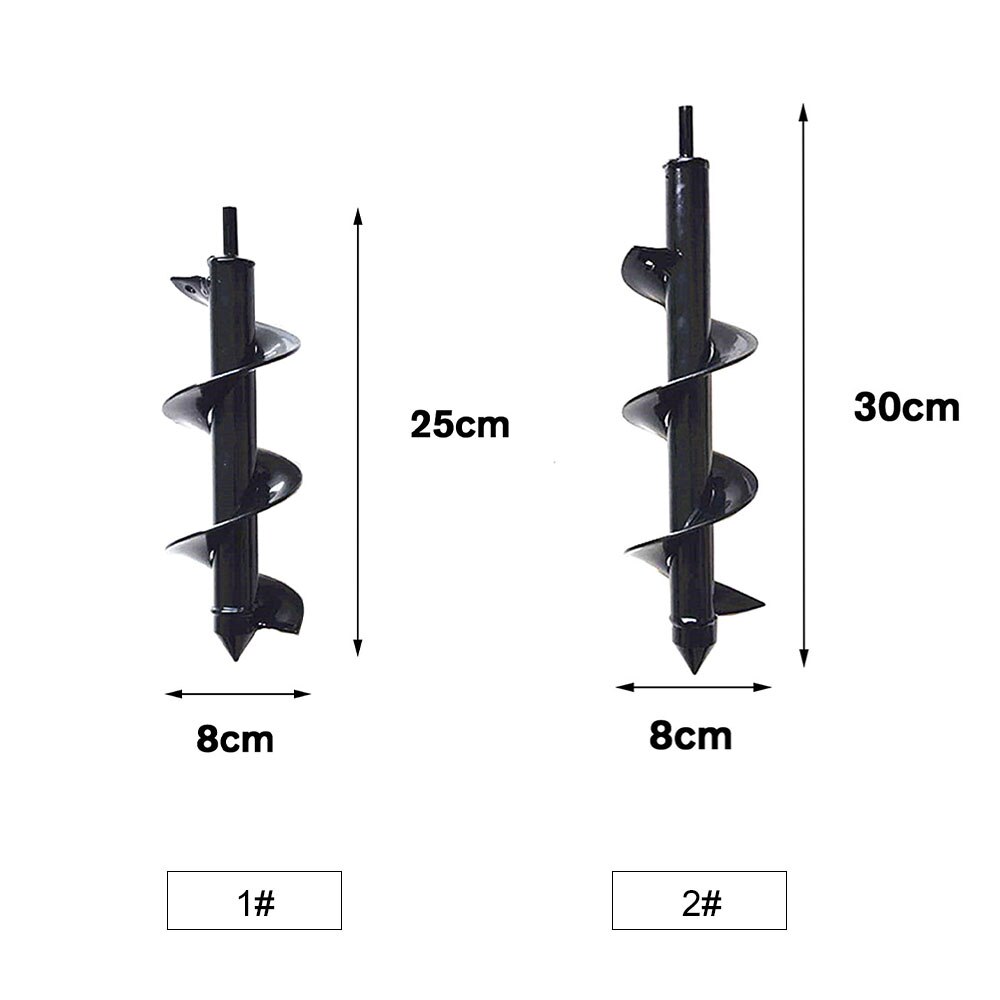 Garden Auger Spiral Drill Bit Tool Flower Planter ... – Grandado