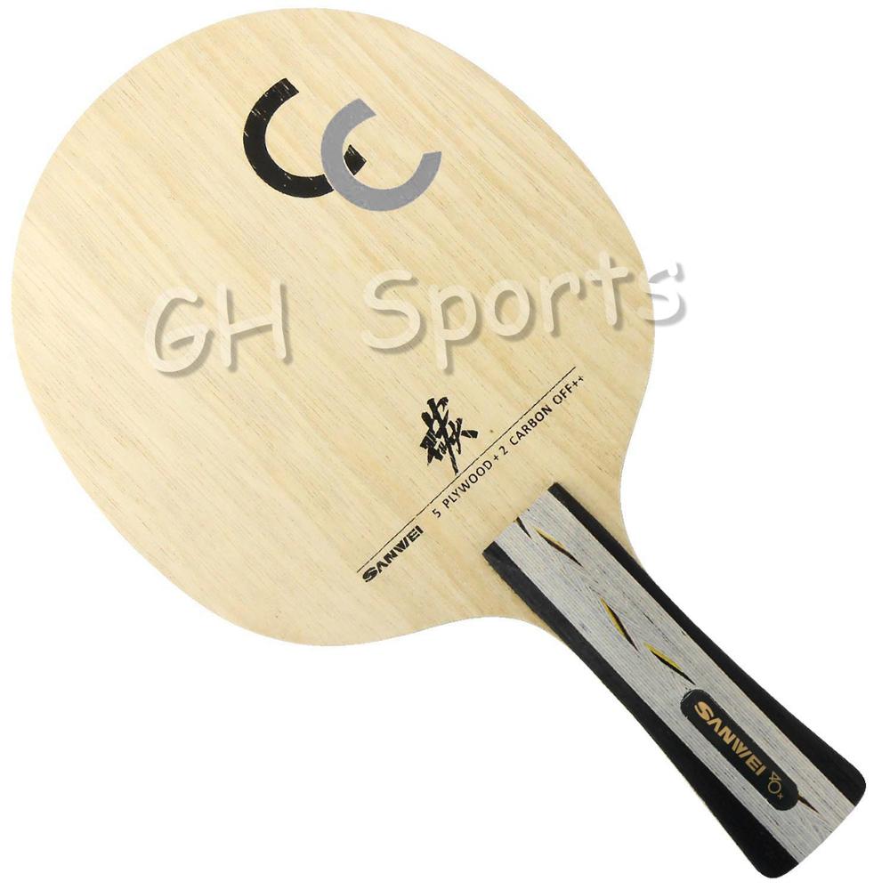 SANWEI CC Table tennis blade 5 wood+2 carbon OFF++... – Vicedeal