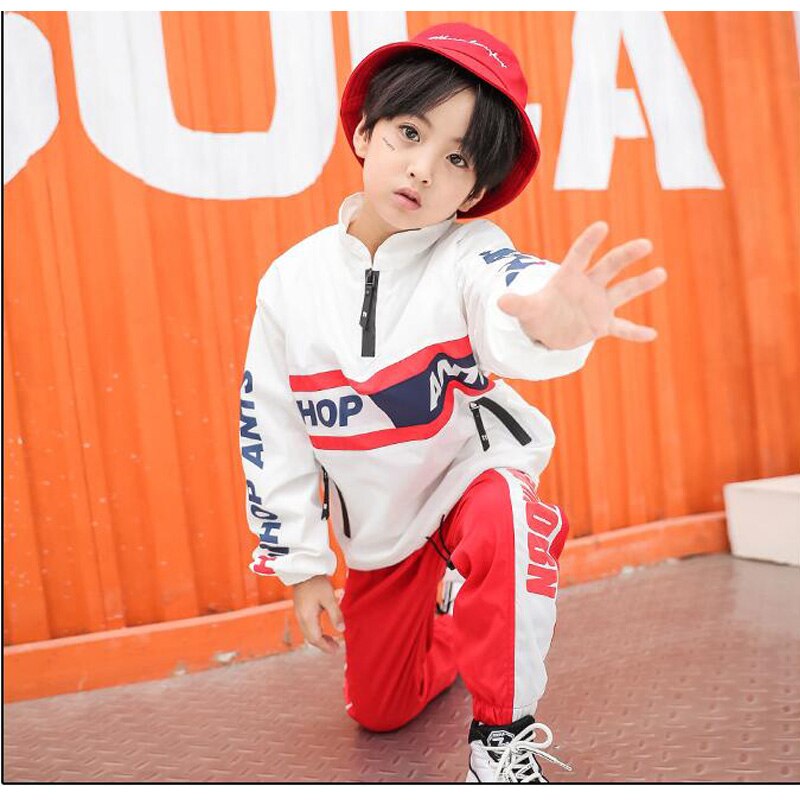 Kids Jacket Jogger Pants Hip Hop Stage Clothing Su... – Grandado