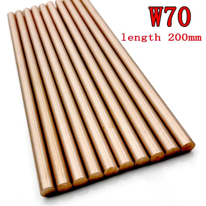 W70Cu30 Tungsten Copper Rod Electrode Bar Put Elec... – Grandado