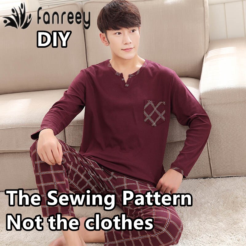 Men's Home Wear Pajamas Set simplicity sewing patt... – Grandado