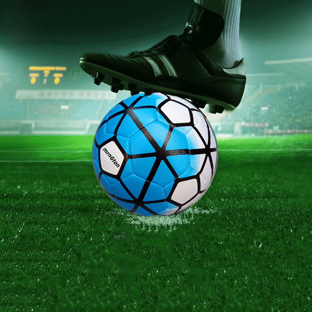 Match Football Official Size 5 Soccer Ball PU Seam... – Vicedeal