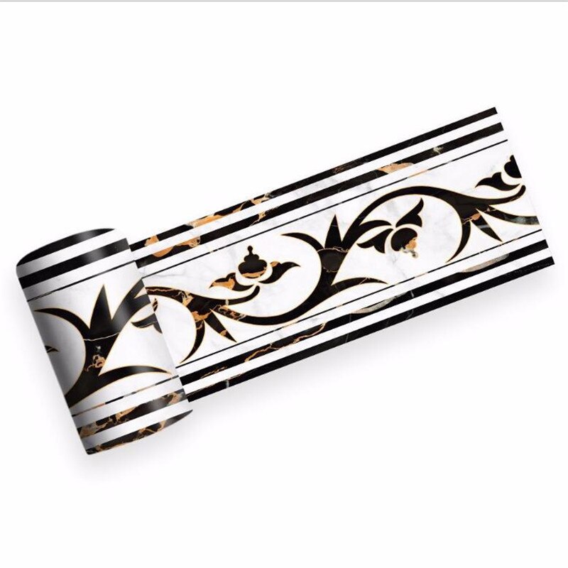 10*200cm Wall Stickers Greek Pattern Waist Lines S... – Grandado