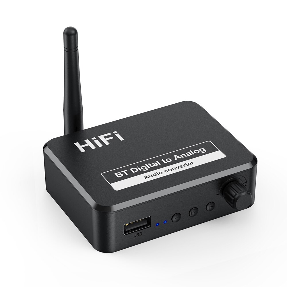 Bluetooth 5.0 Audio-ontvanger Digitale Audio Analo... – Vicedeal