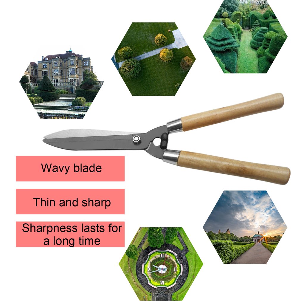Pruning Scissors Hedge Shears Clippers with Long W... – Grandado