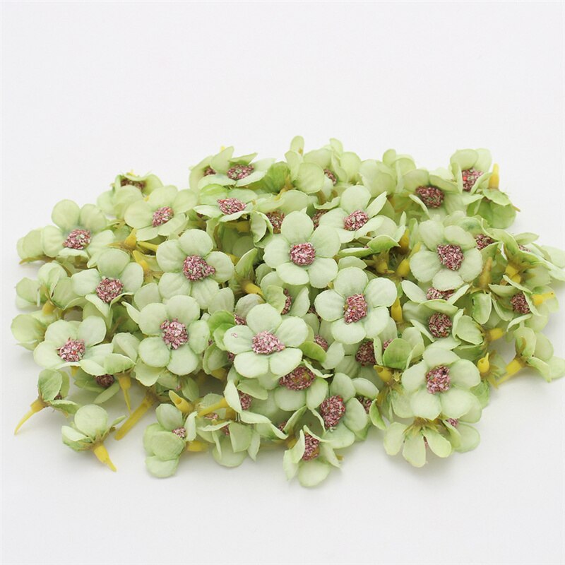 2.5cm wedding silk flower head DIY handmade materi... – Grandado