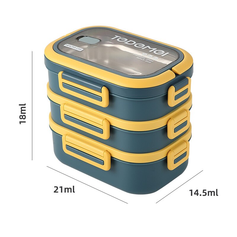 Lunch Box Office Worker Portable Bento Box Large C... – Vicedeal