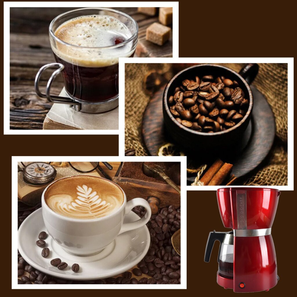 1800ml Electric Portable Drip Coffee Machine Small... – Grandado