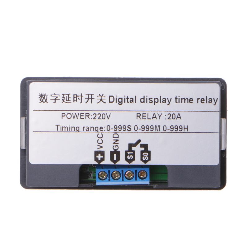 Timer Delay Relay Module Dual Digital LED Display ... – Grandado