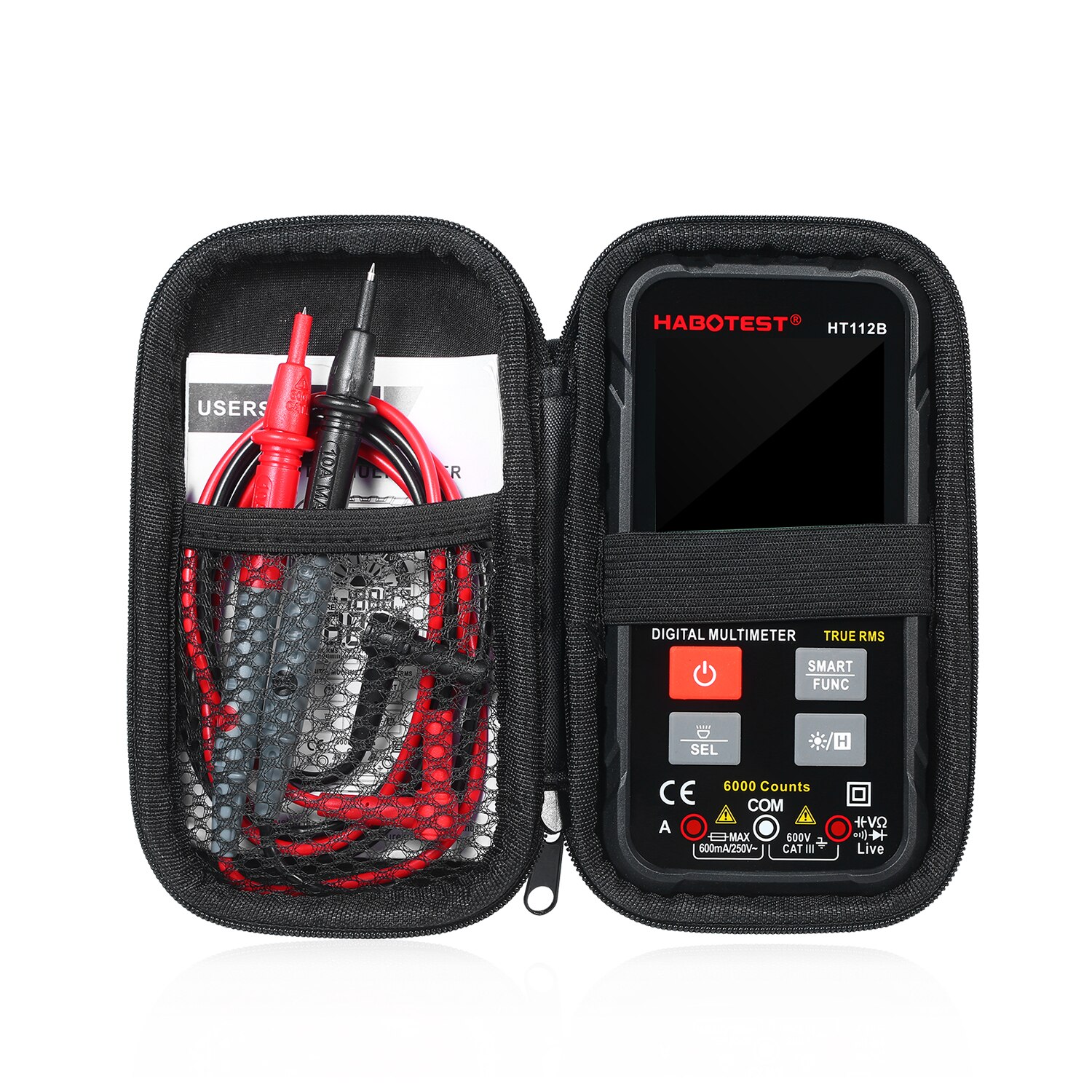 HT112 600V Digital Multimeter Tester Intelligent 6... – Grandado