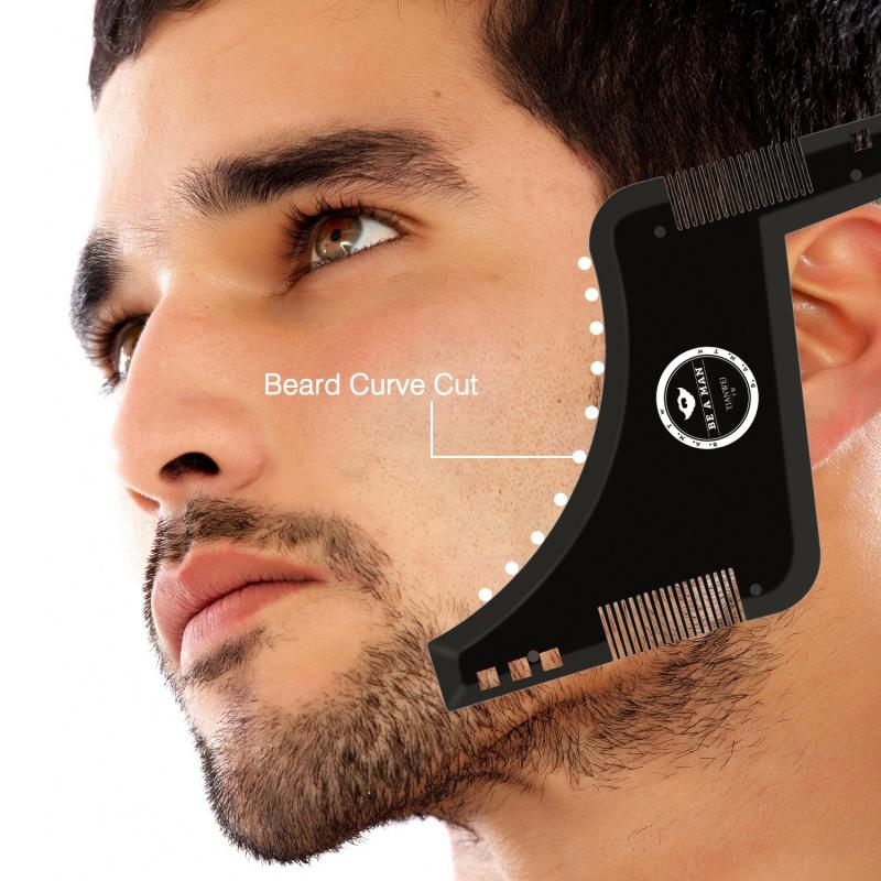 Newest Black Appearance Beard Comb Trimmer Men's G... – Vicedeal