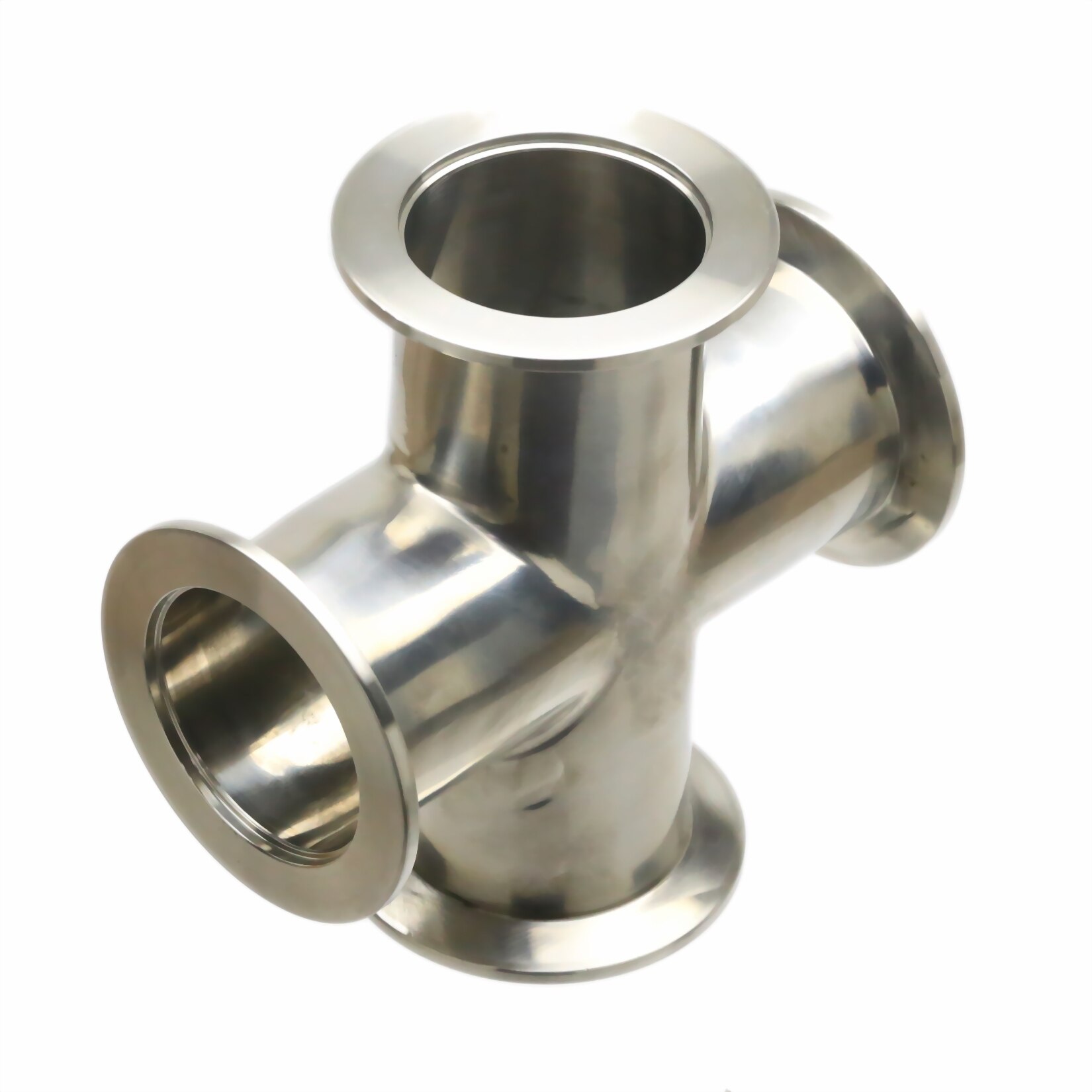 ISO-KF50 (NW/KF-50) kreuz 4-way + Adapter Gleiche ... – Vicedeal