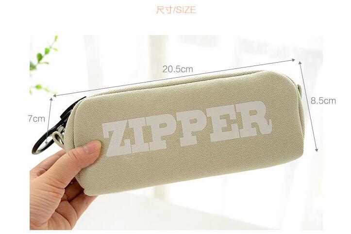 Large Capacity Zipper Pencil Case for School Stude... – Vicedeal